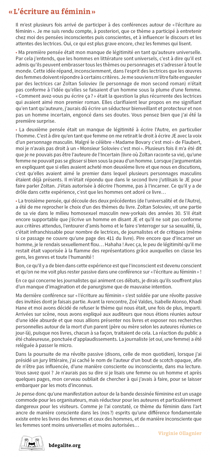 Témoignages | Collectif des créatrices de bande dessinée contre le sexisme